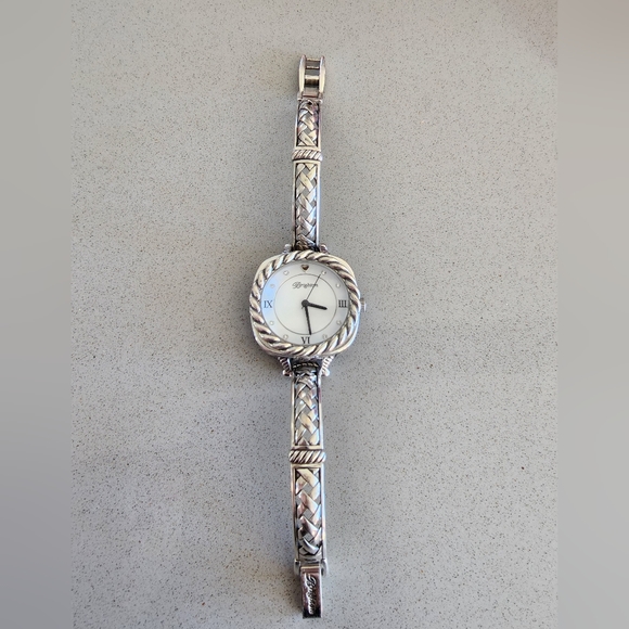 Brighton | Accessories | Brighton Como Silver Watch | Poshmark